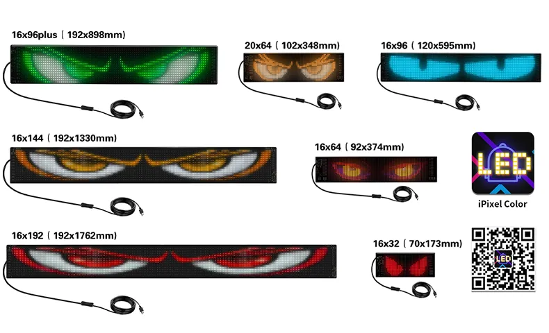 LED Message Board Devil Eye for Car | XRLL